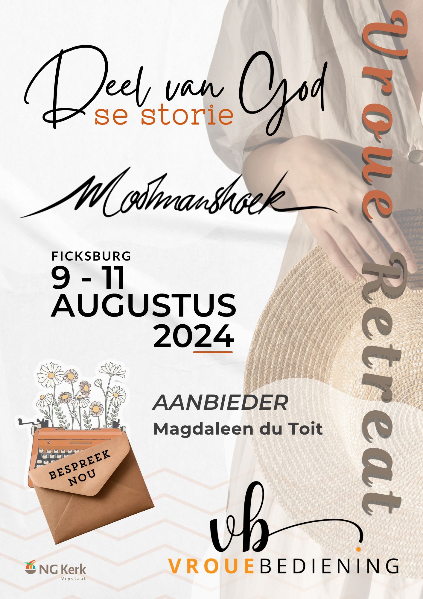 Deel van God se storie | Vroue Retreat – NG Kerk Vrystaat